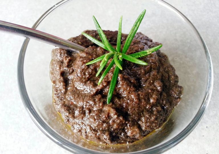 Recette de tapenade noire express | HappyCurio