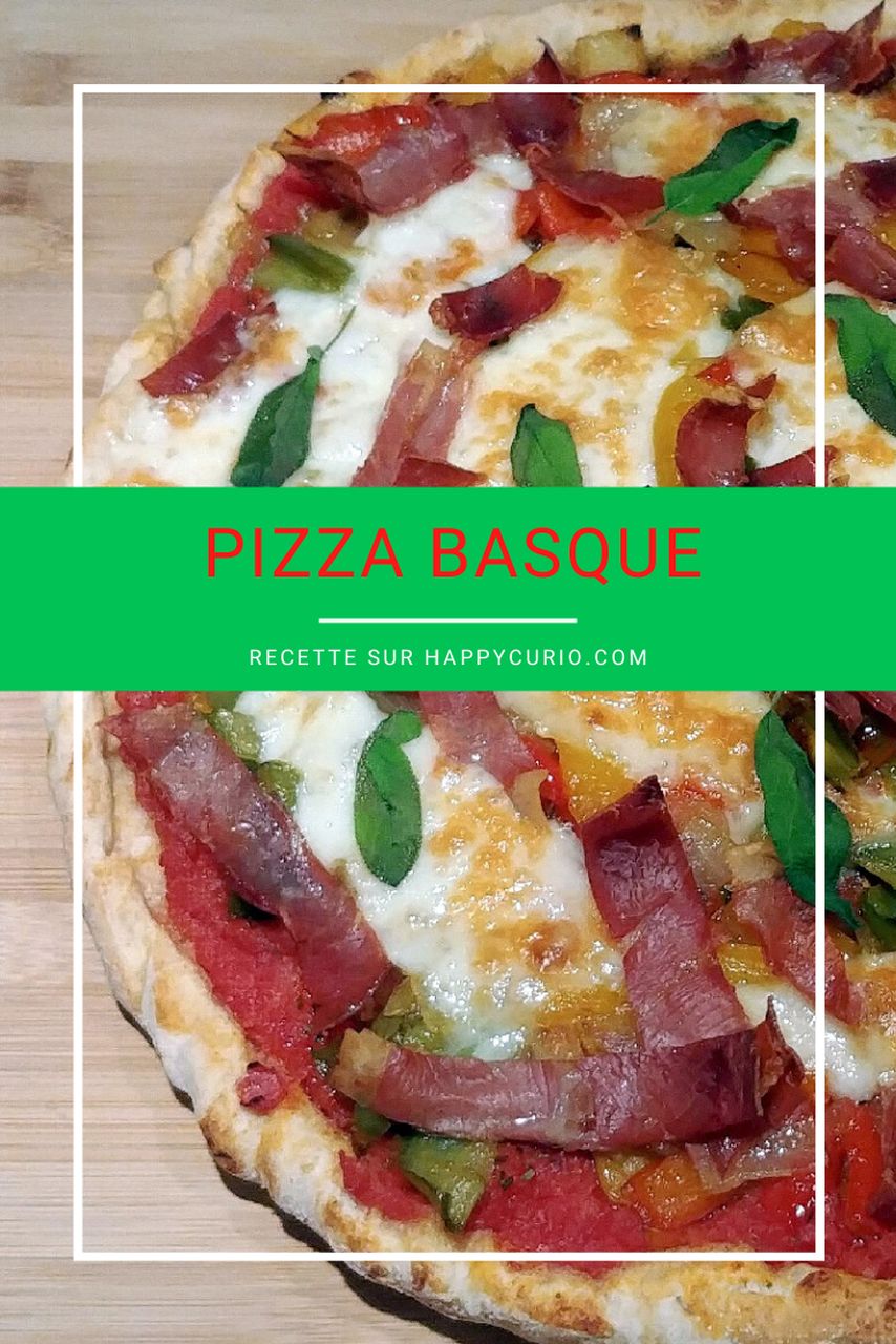 Ma recette de pizza basque | HappyCurio