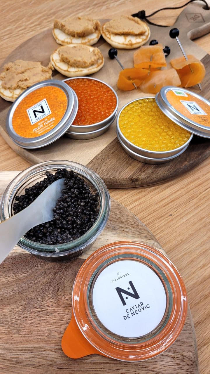 Caviar de Neuvic : production française éthique | HappyCurio